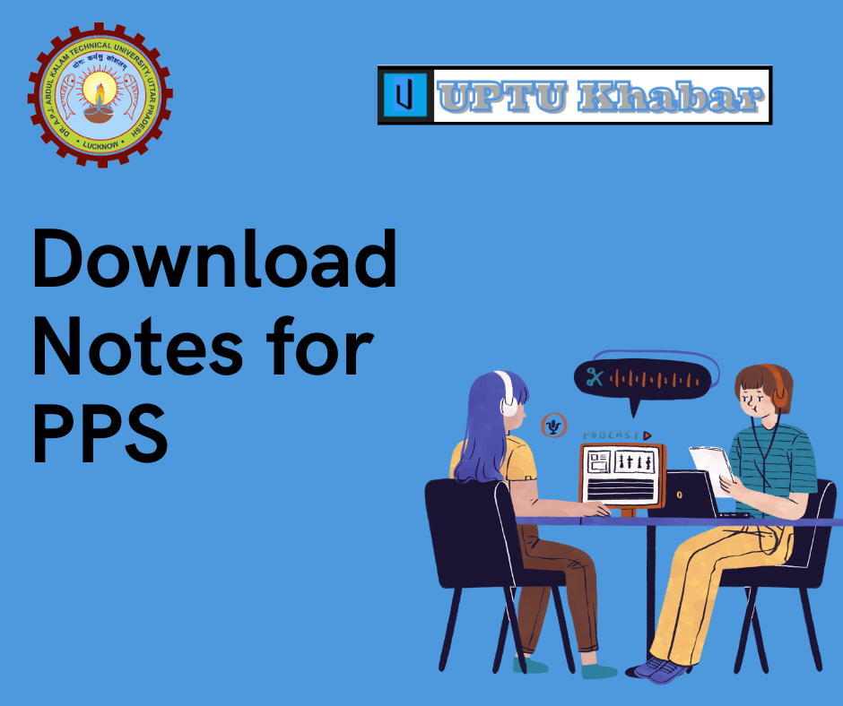 Programming For Problem Solving Notes B Tech UPTU Khabar